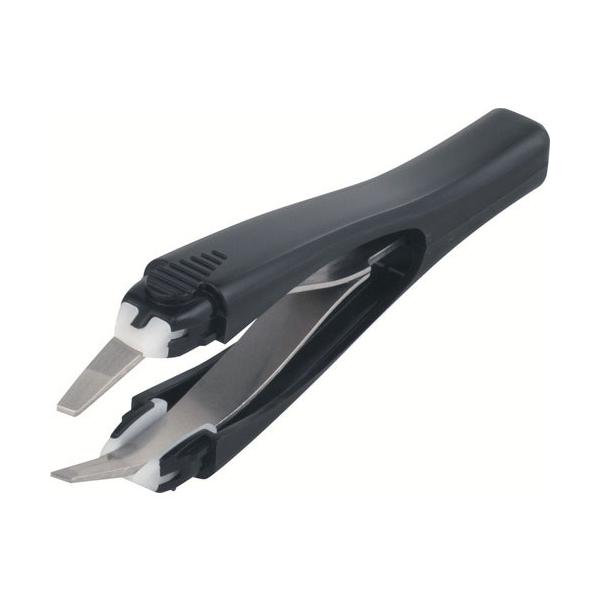 本体サイズ（約）：長9.3×幅2.5×高1.3cm重量（約）：10g素材：［刃部］ステンレススチール　［ハンドル］ABS樹脂　：［先端部品］POM樹脂　［キャップ］AS樹脂原産国：中国