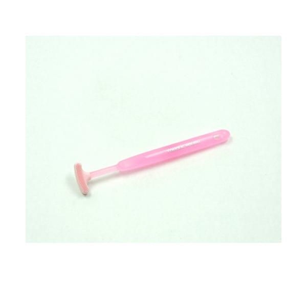 カラー：ピンク本体サイズ（約）：幅3.8×奥1.2×高22.3cm素材・原材料：[ハンドル]PP樹脂　[クリーナー]エラストマー原産国：日本<BR>