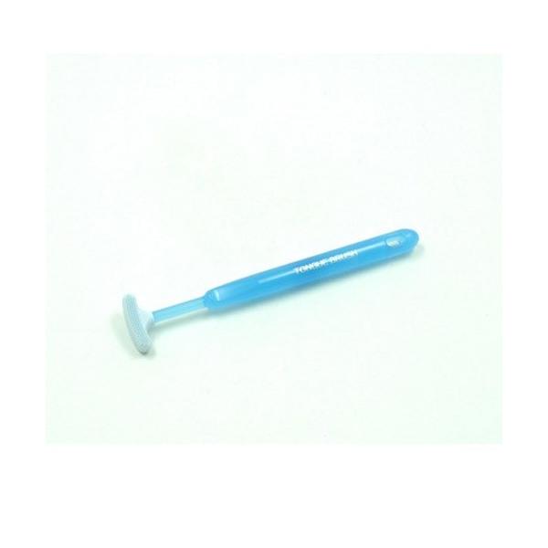 カラー：ブルー本体サイズ（約）：幅3.8×奥1.2×高22.3cm<BR>素材・原材料：[ハンドル]PP樹脂　[クリーナー]エラストマー原産国：日本