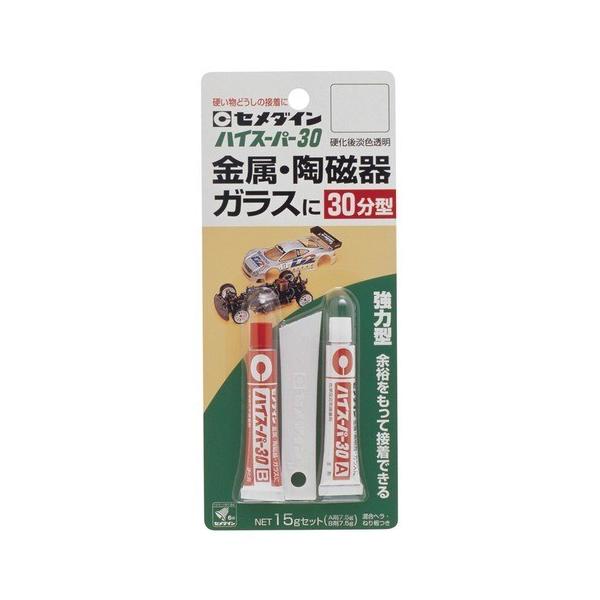 カラー：硬化後　淡色透明パッケージサイズ（約）：幅87×奥18×高205mm重量（約）：15gセット（[A剤]7.5g、[B剤]7.5g）付属品：ヘラ、プラ板素材：[A剤]エポキシ樹脂、［B剤]ポリチオール原産国：日本