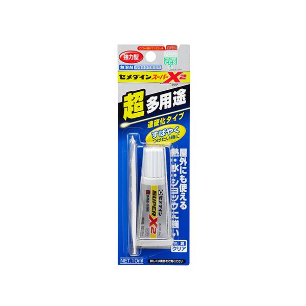 カラー：クリアパッケージサイズ（約）：幅57×奥21×高174mm内容量（約）：10mL成分：変成シリコーン樹脂（95％）、合成樹脂（5％）付属品：ヘラ