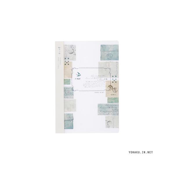 柄：ノクターン本体サイズ（約）：縦180×横124×厚11mm表紙素材：ポリプロピレンページ数：192ページ罫内容：5mm方眼