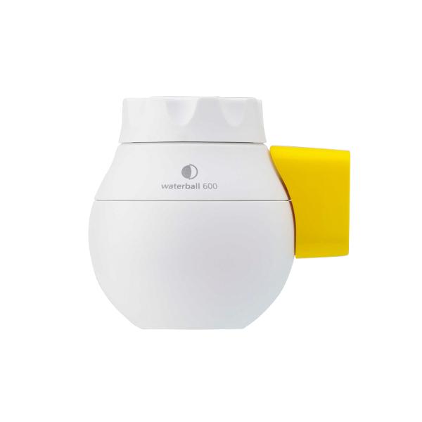 カラー：ホワイト×イエロー本体サイズ（約）：幅7.4×奥6.7×高7.4cm本体重量（約）：［満水時］185g素材：ABS樹脂、ポリアセタールろ材の種類：活性炭ろ過流量（約）：1.6L／分付属品：カートリッジ1個、蛇口取り付けアダプタ3タイ...