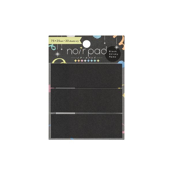 カラー：黒サイズ（約）：［付箋］縦25×横75mm素材：色上質紙枚数：90枚