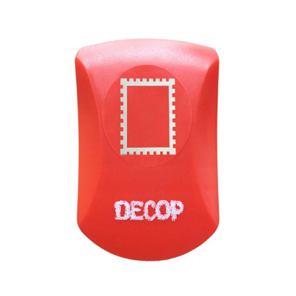 型：スタンプ本体サイズ（約）：幅59×奥80×高65mm<BR>抜きサイズ（約）：縦26×横20mm重量（約）：295g<BR>素材：ABS樹脂、亜鉛ダイキャスト<BR>原産国：中国