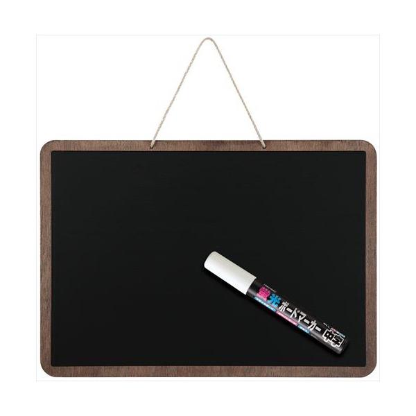 本体サイズ（約）：幅297×高210×奥3mm筆記面サイズ（約）：幅277×高190mm重量（約）：245g素材：スチール、合板、ひも付属品：蛍光ボードマーカー（中字・白）×1本原産国：日本