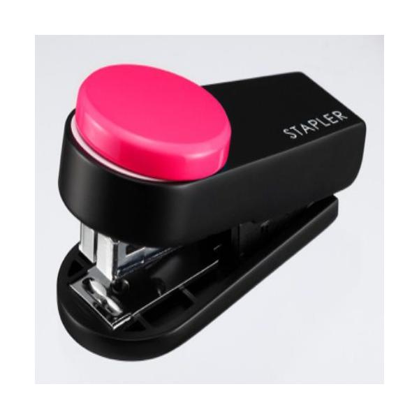 カラー：ピンク本体サイズ（約）：幅2×奥6.7×高3cm重量（約）：28gとじ奥行（約）：27mm（最大）とじ枚数（約）：最大10枚（PPC用紙64g／平方メートル　55kg　使用時）