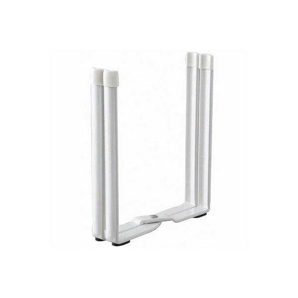 カラー：ホワイト本体サイズ（約）：幅120×奥行95×高さ165mm重量：310g素材：[本体]スチール（粉体塗装、ユニクロメッキ）　[キャップ]シリコン樹脂生産国：中国