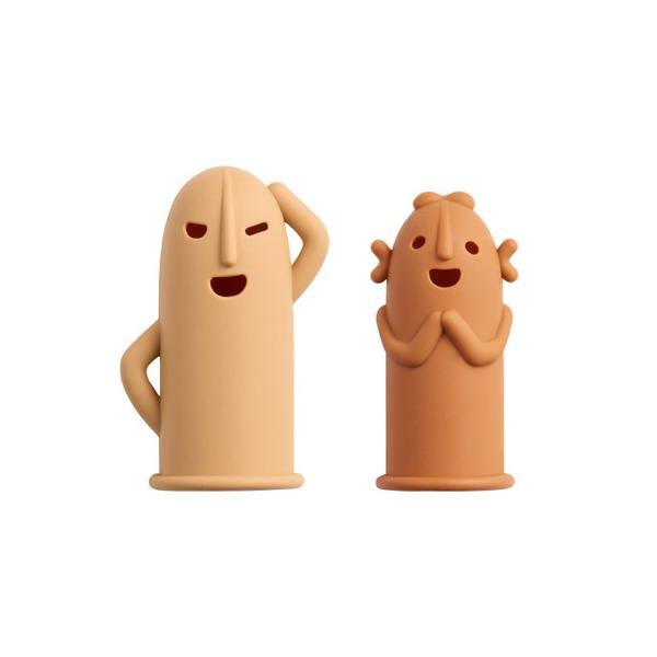 サイズ（約）：［大］内径17×高44mm　［小］内径15×高41mm入数：2個（大小各1個）重量：5g素材：シリコーンゴム