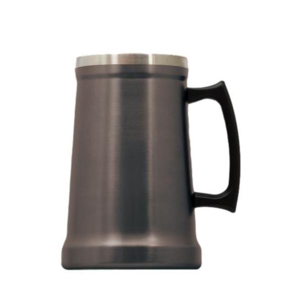 カラー：グレー本体サイズ（約）：幅15.5×奥12×高18cm容量（約）：1L保温効力（約）：54℃以上（1時間）保冷効力（約）：7℃以下（1時間）素材：ステンレス鋼