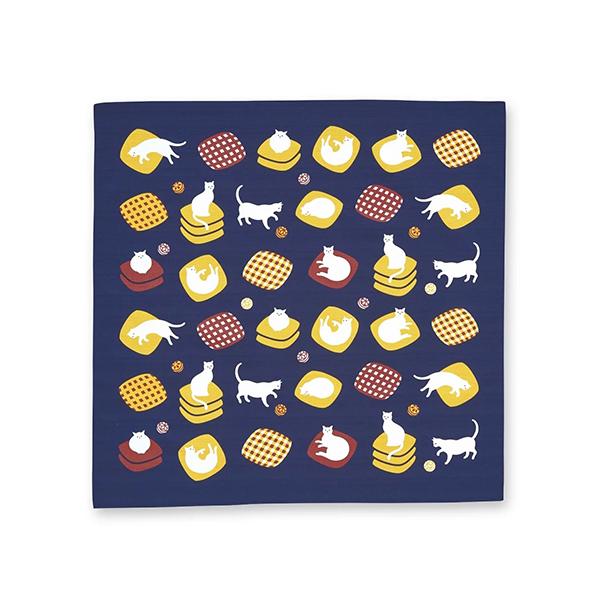 デザイン：おざぶ猫本体サイズ（約）：縦70×横70cm素材：綿100％