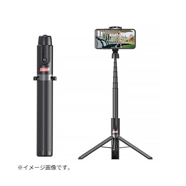 カラー：ブラックサイズ（約）：［全高／スタンド時］1310mm　［全高／自撮り棒時］1280mm　：［縮長］240mm　［グリップ径］32mm重量（約）：270g