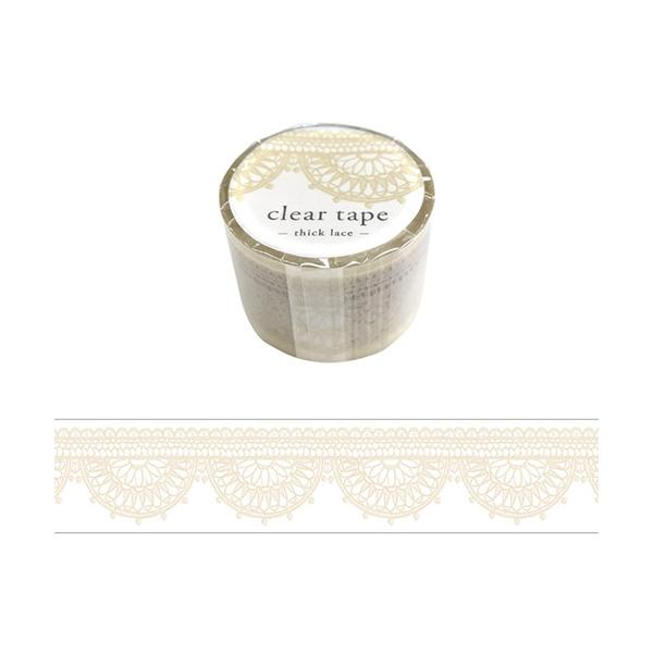 デザイン：シックレース本体サイズ（約）：幅30mm×長3mパッケージサイズ（約）：縦40×横40×厚32mm重量（約）：15g素材：透明マットPET