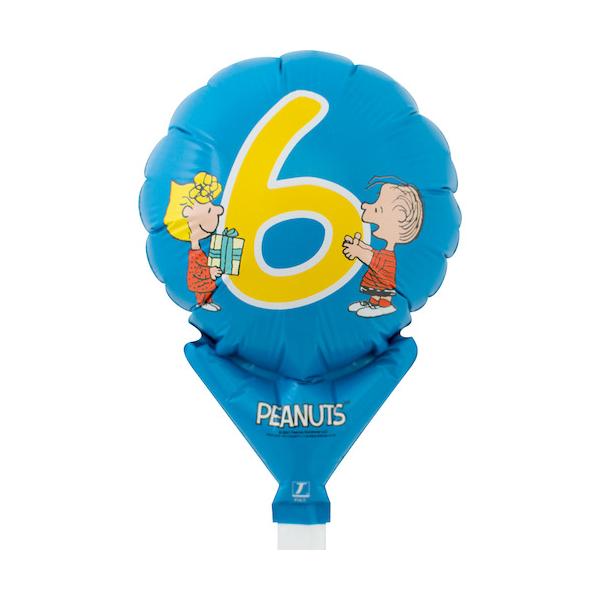 カラー：NO.6本体サイズ（約）：［膨らまし後］縦14×横10cmパッケージサイズ（約）：縦18×横9cm付属品：バルーン本体1枚、紙ストロー