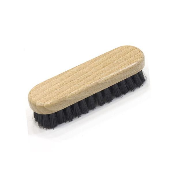 本体サイズ（約）：幅10.5×奥3.3×高3cm   素材・原材料：化繊黒毛  原産国：イタリア製