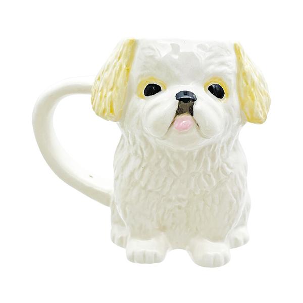 本体サイズ（約）：幅11×奥8×高10.5cm容量（約）：340mL素材：陶器電子レンジ対応：不可食洗機対応：不可