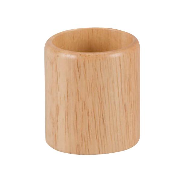 本体サイズ（約）：径4.5×高5cm素材：ラバーウッド