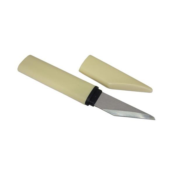 本体サイズ（約）：[全長]14cm[刃渡り]3.6cmパッケージサイズ（約）：縦19×横4×高1cm重量・容量（約）：21g素材・原材料：[本体]プラスチック[ブレード]SK材原産国：日本