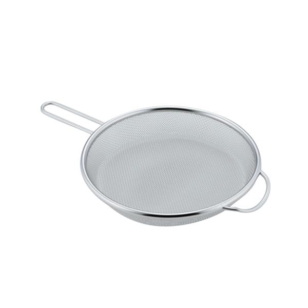 本体サイズ（約）：［全体］幅28.6×奥19×高3cm　：［内径］径17.5×高2.8cm　［取手］長8cm重量（約）：160g素材：18‐8ステンレス