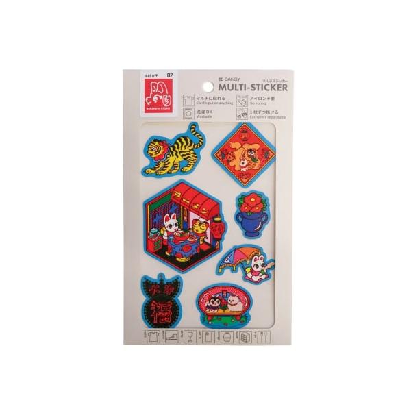 柄：中華な気分本体サイズ（約）：縦148×横100mm素材：ウレタン、アクリル