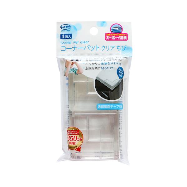 カラー：クリア本体サイズ（約）：幅2.4×長5×高2.2×厚0.6cm重量（約）：85g素材：PVC付属品：専用両面テープ（透明）使用電源：4個入