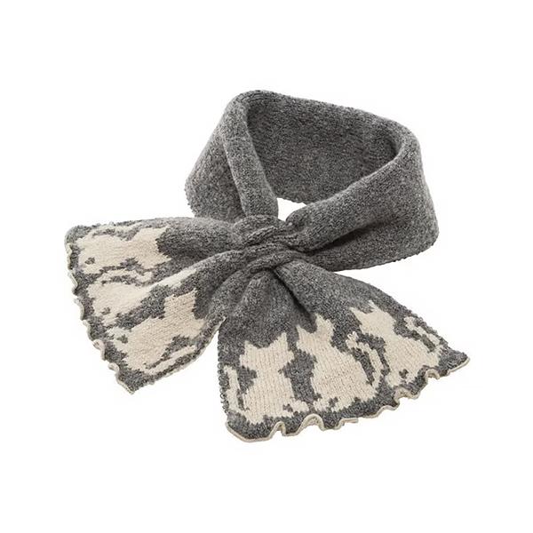 柄：ネコ本体サイズ（約）：幅16×長68cm（首まわり38cmまで対応）素材：アクリル60％、ナイロン20％、レーヨン15％、ポリウレタン5％