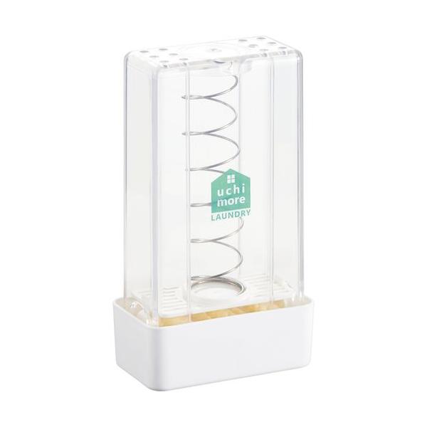 本体サイズ（約）：幅4.5×奥8×高14.2cm素材：［ケース／トレー］ポリプロピレン、ポリスチレン　［ブラシ］ポリプロピレン　［バネ］ステンレス