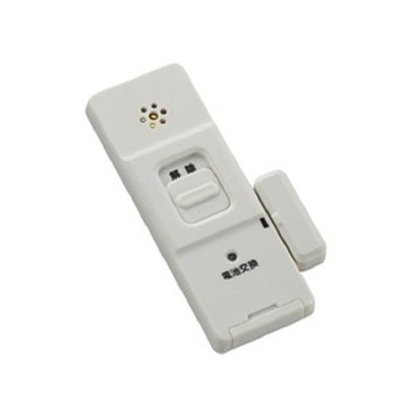 本体サイズ（約）：縦３４×横９３×幅９（ｍｍ）使用電源：コイン形リチウム電池ＣＲ２０３２×１個（動作確認用付属）音量（約）：７５ｄＢ（１ｍ離れた所を測定）感知方式：開放＋衝撃検知式