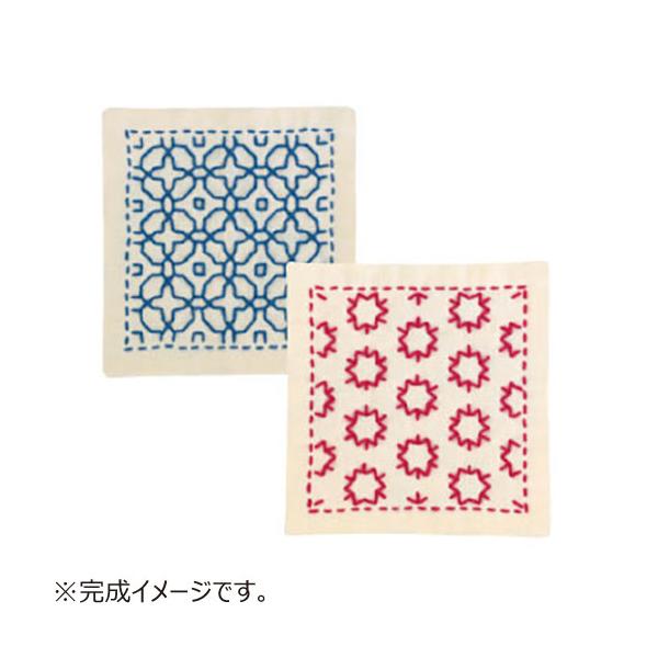 デザイン：あさがお、こんぺいとう出来上がりサイズ（約）：縦10×横10cm