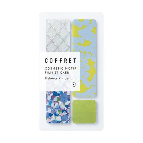 カラー：シフォンイエロー本体サイズ（約）：縦85×横48×厚3mm枚数：32枚入り（8シート×4デザイン）素材：PET