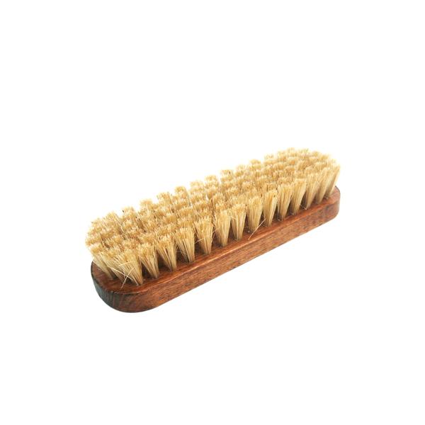 本体サイズ（約）：幅4×長13.5cm（持ち手部分）ブラシ素材：豚毛原産国：ドイツ