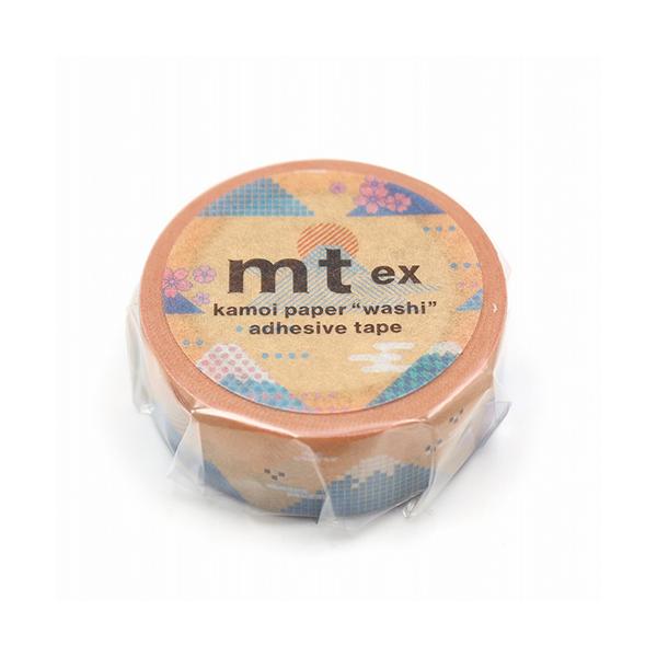 デザイン：富士山グラフィック本体サイズ（約）：幅15mm×長7m巻素材：和紙、アクリル系粘着剤