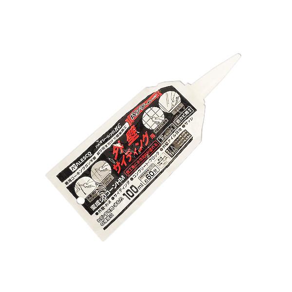 カラー：ホワイト本体サイズ（約）：幅8.8×奥3.6×高22.5cm重量（約）：156g内容量（約）：100mL適応素材：外壁、サイディング、コンクリート、ブロック、サッシ原材料：モディファイドシリコーンポリマー原産国：日本