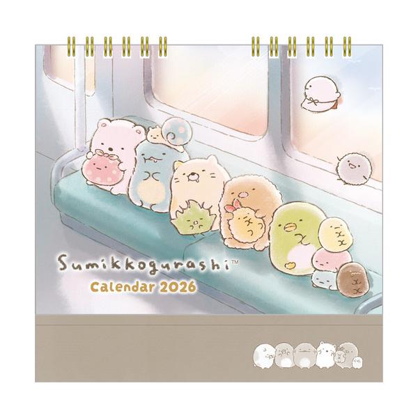 柄：すみっコぐらし本体サイズ（約）：縦223×横193×厚5mm枚数：14枚製本仕様：リング