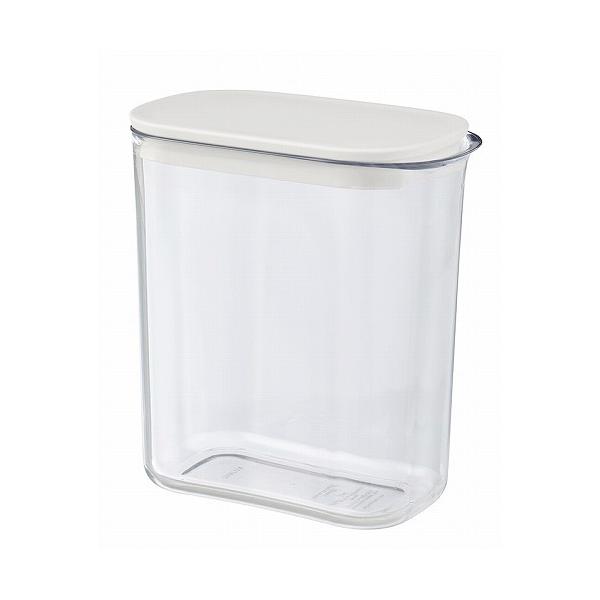 本体サイズ（約）：幅9×奥14.6×高16cm容量：1L重量（約）：247g耐熱温度（約）：［本体］70℃　［フタ］100℃素材：AS樹脂、ポリプロピレン