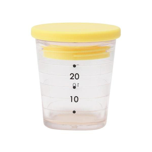 カラー：イエロー本体サイズ（約）：径4.6×高5cm素材：［本体］AS樹脂　［フタ］ポリプロピレン　［パッキン］シリコーンゴム容量：25ml耐熱温度（約）：［本体］80度　［フタ］120度耐冷温度（約）：0度電子レンジ使用：不可原産国：中国