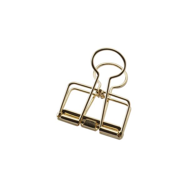 カラー：ゴールド本体サイズ（約）：幅3.4×高5.7×奥1.2cm  素材：鋼線、メッキ加工