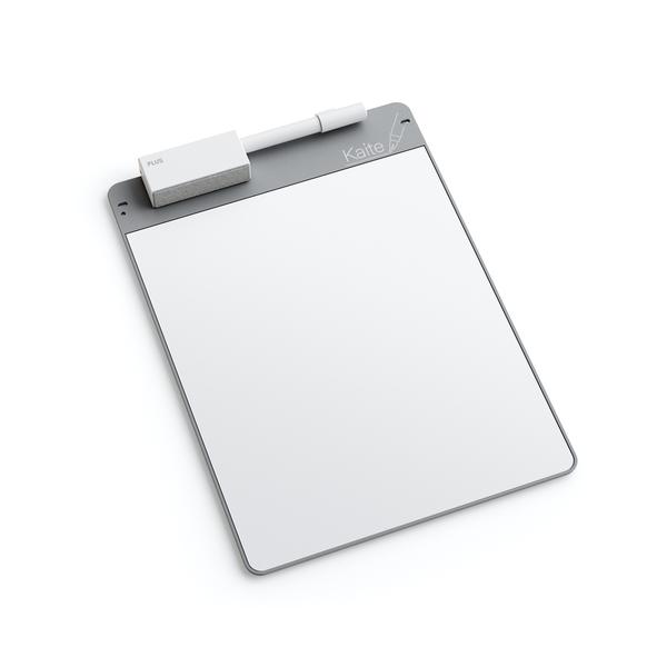 カラー：グレー本体サイズ（約）：縦297×横211×厚3mm有効筆記面（約）：縦253×横206mm重量（約）：230g素材：［本体］ABS、PET　［専用ペン］ABS、ポリプロピレン、マグネット　：［専用イレーザー］ABS、マグネット付属...