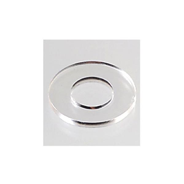 サイズ（約）：M5M5：内径5ｍｍ外径12ｍｍ厚さ0.8ｍｍ入り数：12枚入素材：ポリカーボネート