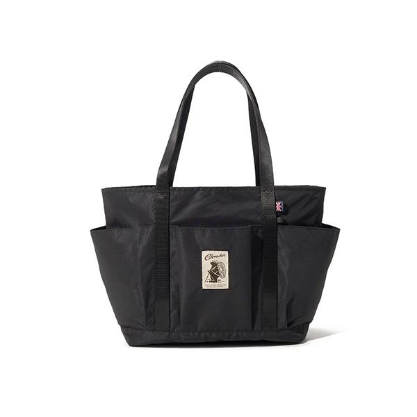 カラー：ブラック本体サイズ（約）：高30×幅32×マチ17cm　持ち手54.5cm容量（約）：20L素材：軽量撥水ポリエステル