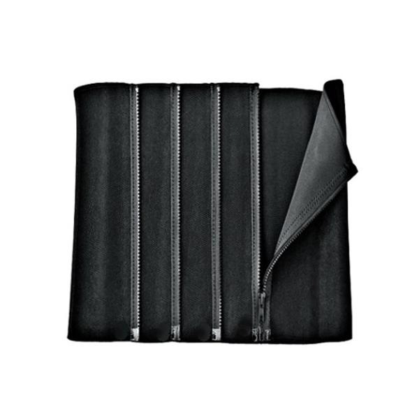 カラー：ブラックサイズ：[男性用]L<BR>適応サイズ（約）：[ウエスト]104、97、90、83cm（4段階切換）本体サイズ（約）：長110×丈25.5cm素材：合成ゴム、ナイロン、ポリエステル、チタン