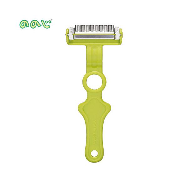 カラー：ピュアライトグリーン本体サイズ（約）：幅7.1×奥3.3×高18.3cm重量（約）：26g（カバー装着時）素材：［本体／刃カバー］ポリプロピレン樹脂　［刃］420J2ステンレス原産国：中国