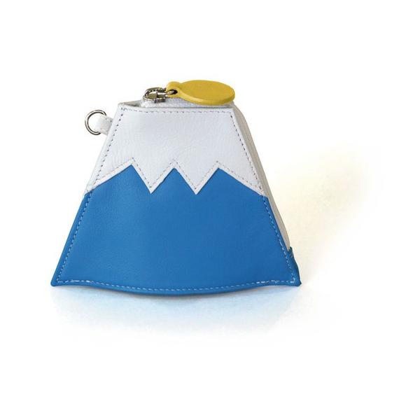 カラー：ブルー本体サイズ（約）：幅12×奥2.5×高9cm素材：牛革、ナイロン