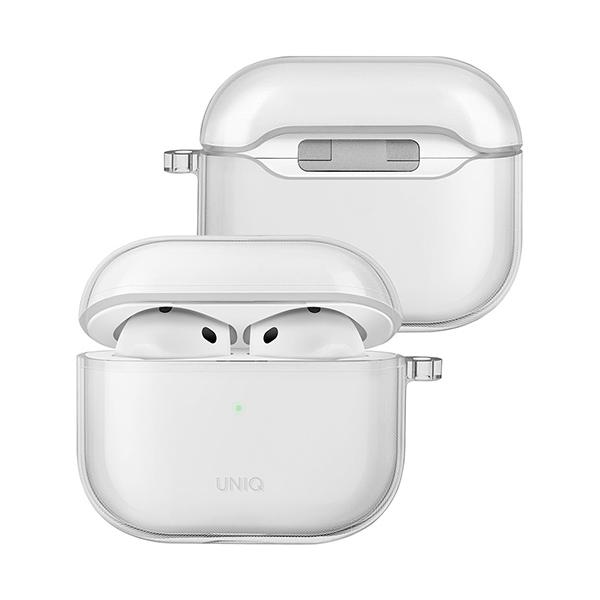 カラー：クリア対応機種：AirPods4付属品：アルミカラビナ