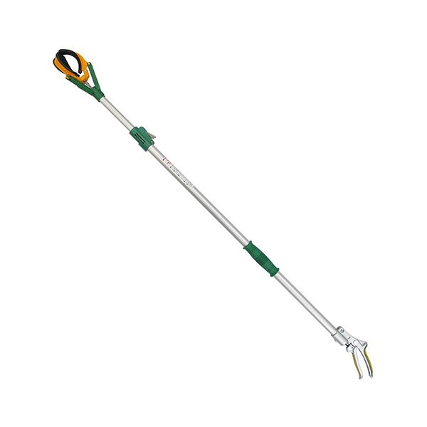 果樹 高所 木 果樹園 マジックハンド ゴミ拾い 軽量 大進 園芸 ガーデニング 農業 女性 庭 農作業 家庭菜園仕様【サイズ(収納時)】幅100×奥行1360×高さ90mm。【伸縮サイズ】約1.3〜2m(3段階で変更可能)。【重量】約910g。