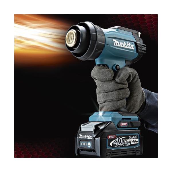 【当店はマキタ正規販売店です】最高温度600℃ &amp; 最大風量200L/min多彩な熱処理加工を迅速にこなす《仕様》温度(℃) 環境温度〜600風量(L/min) 1：1202：1503：1804：200ノズル取付径(mm) 34.5...