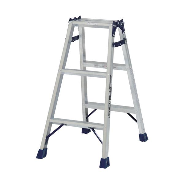 振動しにくいから安全性抜群！《特長》 中折れ式開き止め金具で脚立の開閉に手間をとりません。独自の振動音防止機構を採用しています。収納時の横ズレを防止する滑り止めキャップを採用しています。用途室内、室外、作業に最適です《MCX-90仕様》製品...