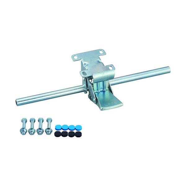 《特長》「ペダル」を1回踏むとストップ、「解除ペダル」を踏むと解除になります。MKP樹脂製運搬車に後付けするためのストッパーです。《仕様》取付ボルト付適合機種：MKP-301、301B、302、302B、303、303B、304、304B、...