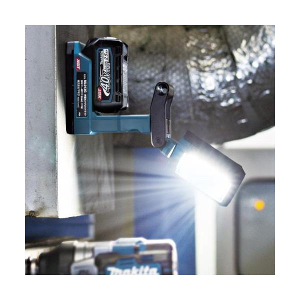 【当店はマキタ正規販売店です】強力マグネットで鉄系金属部に簡単吸着※小型ボディで自在に照らす※マグネット面全体が接する平らな場所に設置してください。本体のみ／バッテリ・充電器別売《仕様》光源 LED照度(lx) 強：1,750中：1,150...