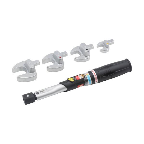 《特長》1本で４サイズに対応する新冷媒用トルクレンチです。各サイズの締付けトルクに達すると「カチッ」という音と軽いショックでお知らせ、締付け不足やオーバートルクによる冷媒漏れを防止します。用途エアコン・冷媒機器等のフレア管継手、フレアナット...